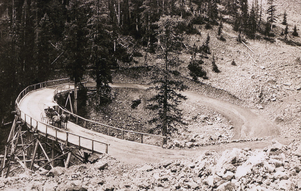 Old Yellowstone: History of Corkscrew Bridge - Yellowstone Insider