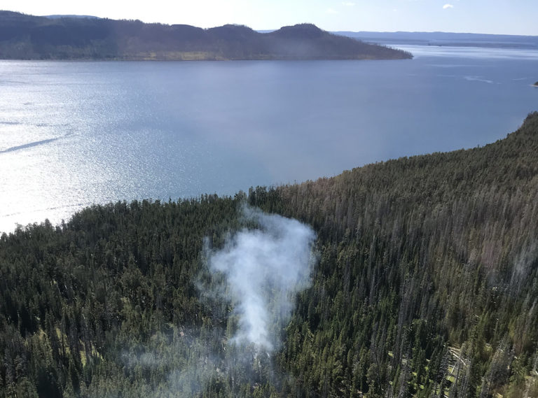 brimstone-fire-NPS - Yellowstone Insider